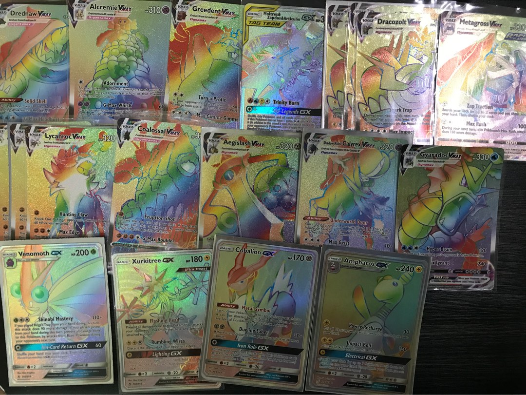 PTCG Pokemon Card Pokemon Rainbow Hyper Rare, Hobbies & Toys, Toys ...