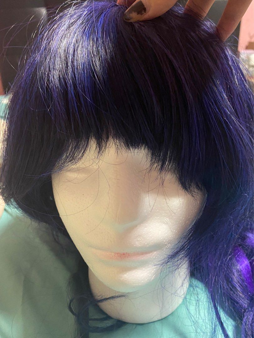 raiden shogun ei wig, Hobbies & Toys, Memorabilia & Collectibles, J-pop ...