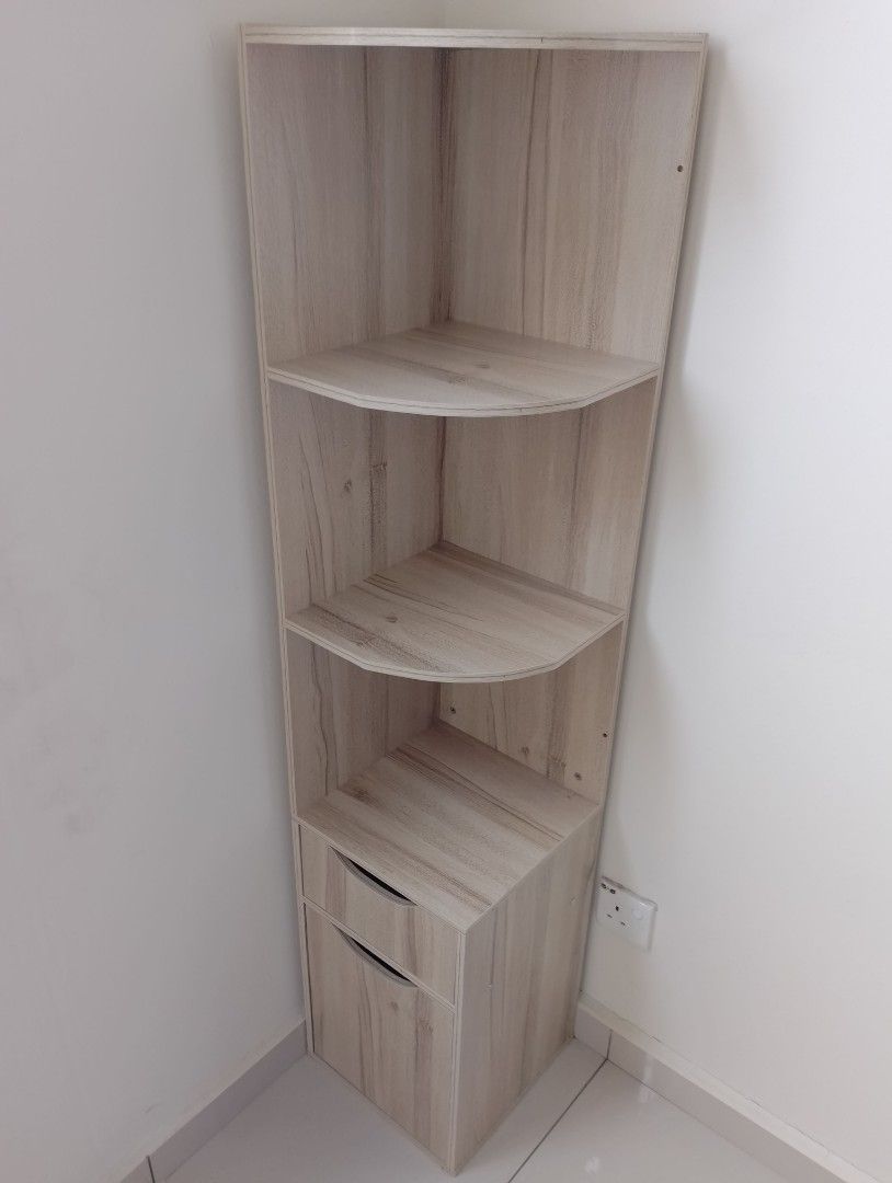 Rak Sudut/Corner Rack, Furniture & Home Living, Furniture, Shelves ...