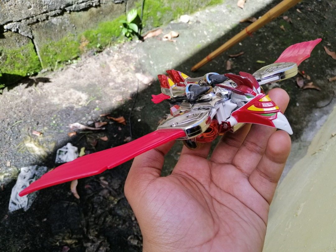 Rare Vintage Bandai 90's Choja 'Super Raideen Eagle' Bird Change Series ...