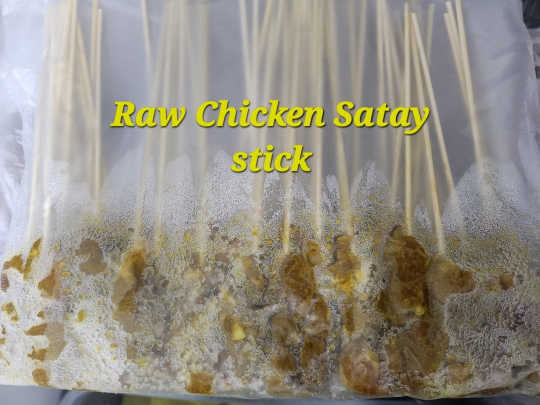 HALAL~ Homemade Raw Satay Stick , Food & Drinks, Chilled & Frozen Food ...