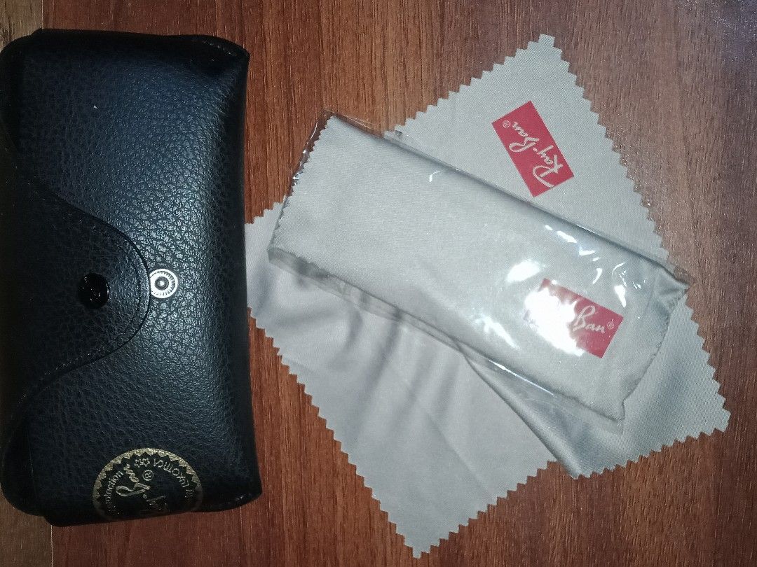 Rayban original case, Men's Fashion, Watches & Accessories, Sunglasses ...
