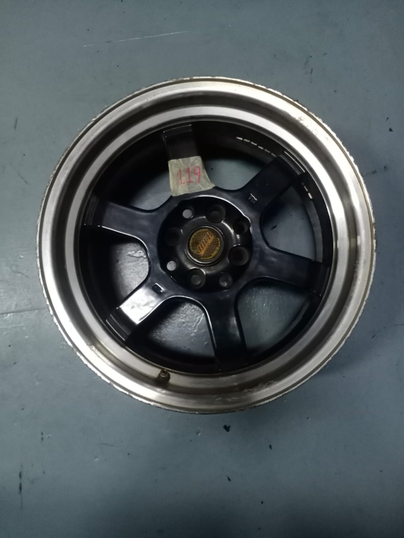 Rays Rim Set, Car Accessories, Tyres & Rims on Carousell