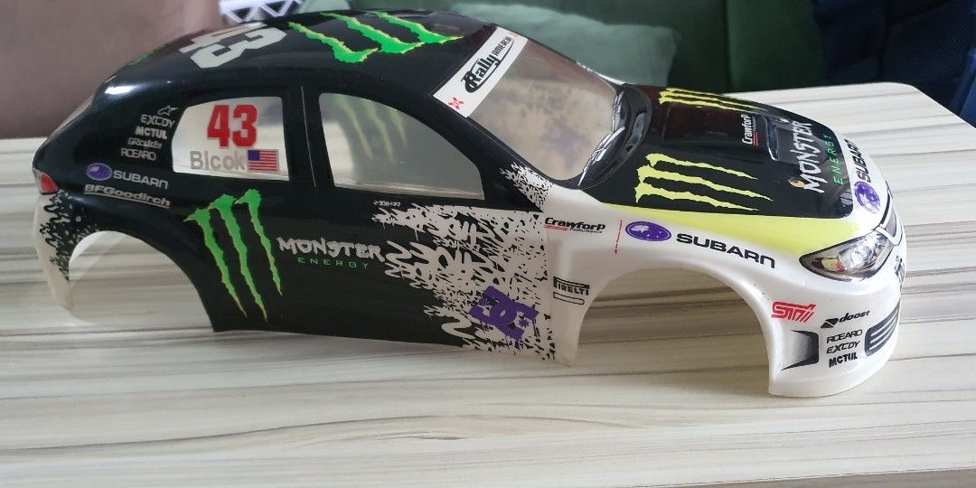 Rc drift ken block subaru bodyshell, Hobbies & Toys, Toys & Games on ...