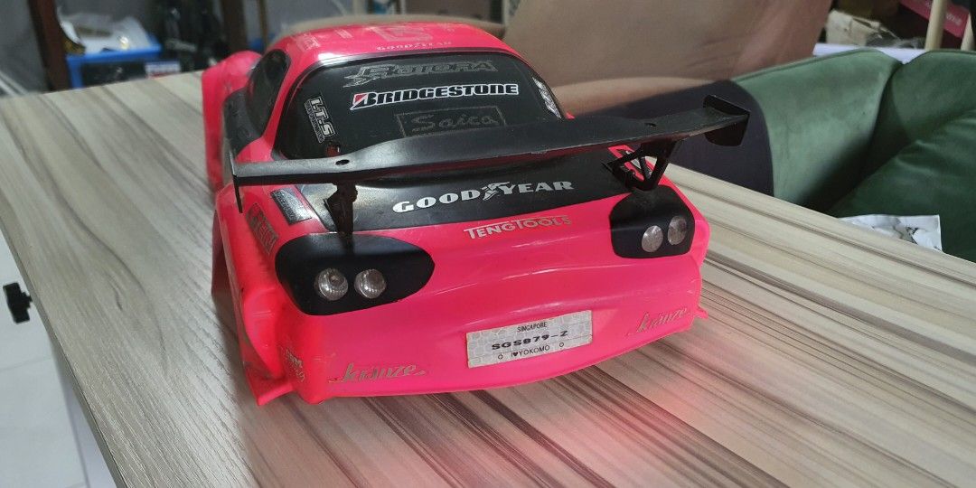 Rc drift rx-7 bodyshell w lighting, Hobbies & Toys, Toys & Games on ...
