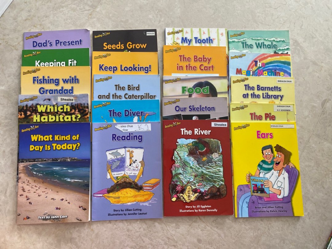 Reading Bee for K1 and K2 students (20 books), Hobbies & Toys, Books ...
