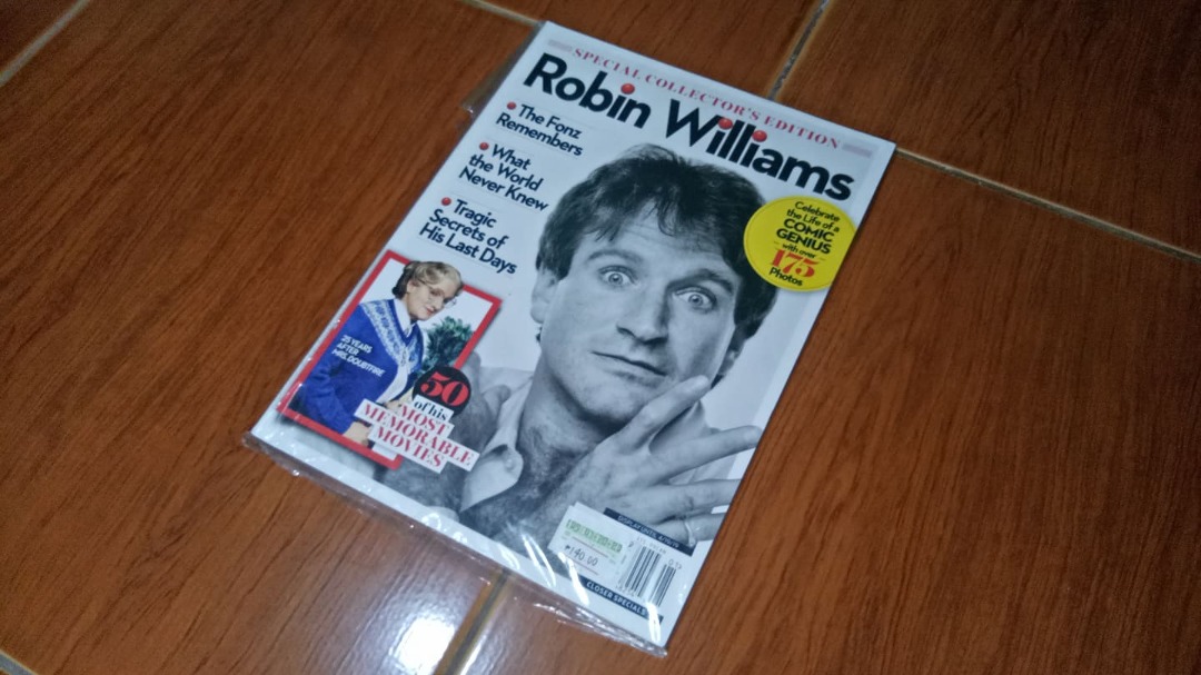Remembering Robin WIlliams Issue (Closer Magazine Special, 2019), Hobbies & Toys, Books ...