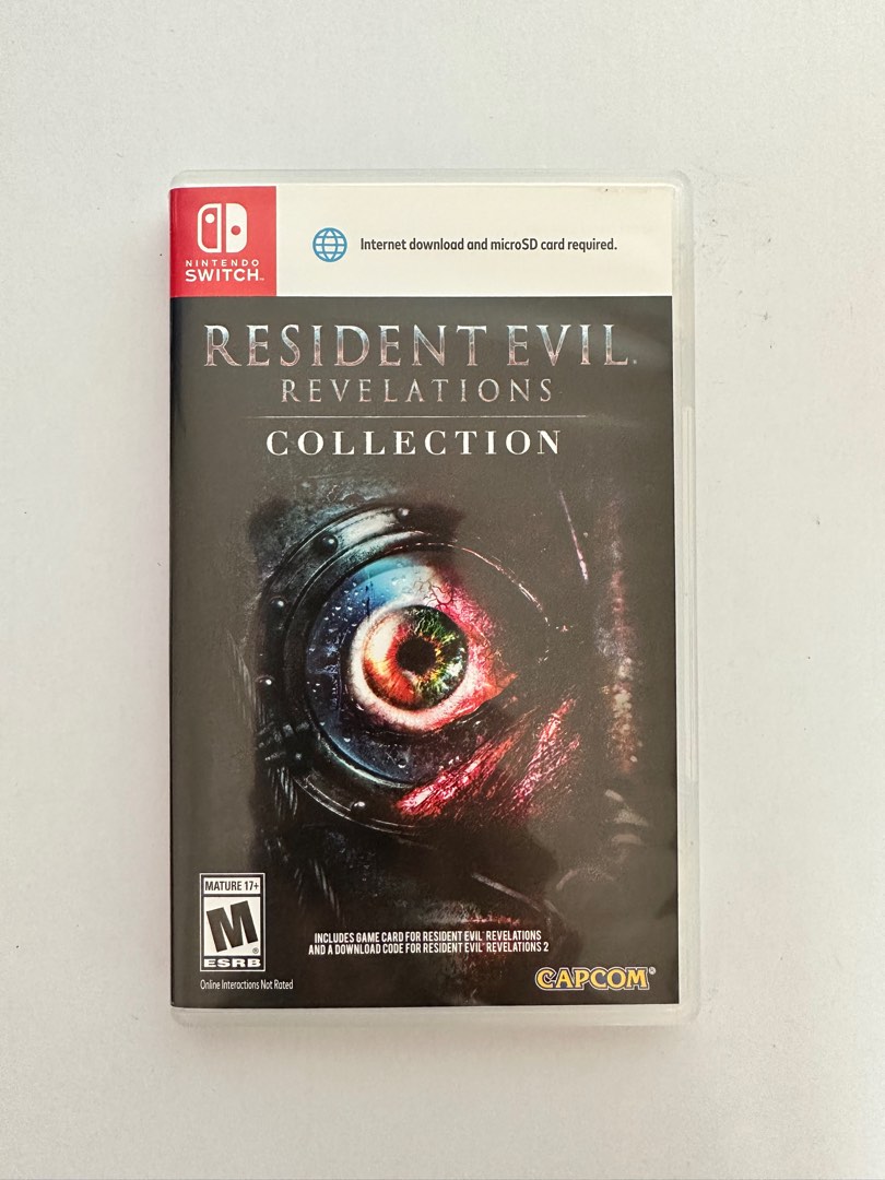 Resident Evil Revelations Collection Nintendo Switch game, Video Gaming ...
