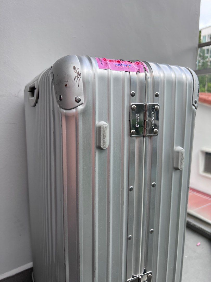 Rimowa Luggage (used once), Hobbies & Toys, Travel, Luggage on Carousell
