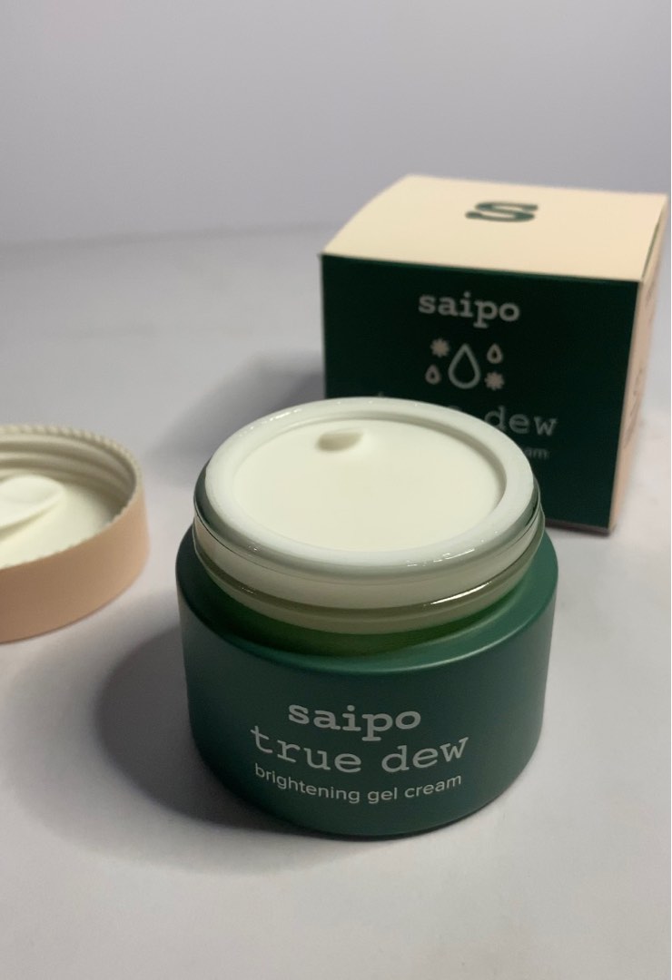 Saipo True Dew Brightening Gel Cream (Moisturizer), Beauty & Personal ...