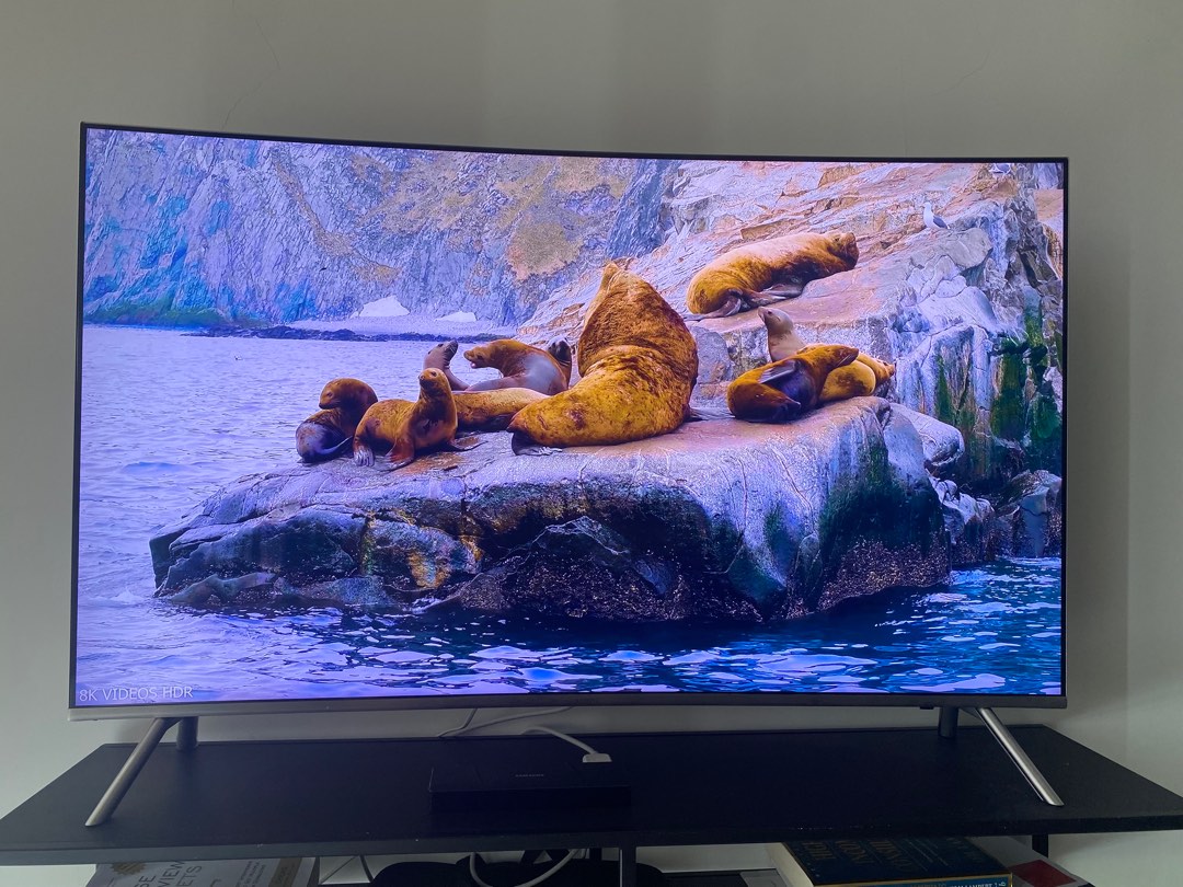 Samsung 4K Curved Tv, TV & Home Appliances, TV & Entertainment, TV on ...