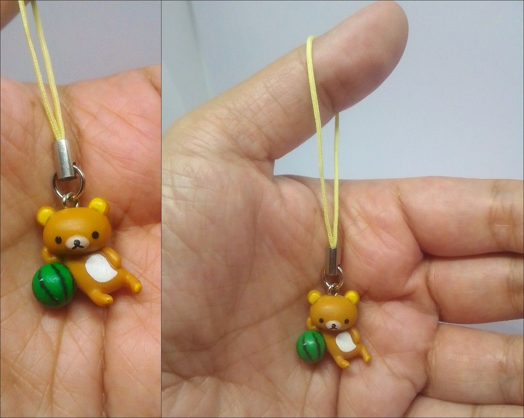 San-X Rilakkuma charms keychains, Hobbies & Toys, Toys & Games on Carousell