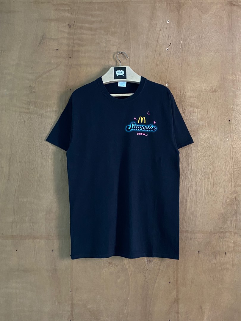 Saweetie x Mcdo Crew Tee, Men's Fashion, Tops & Sets, Tshirts & Polo ...