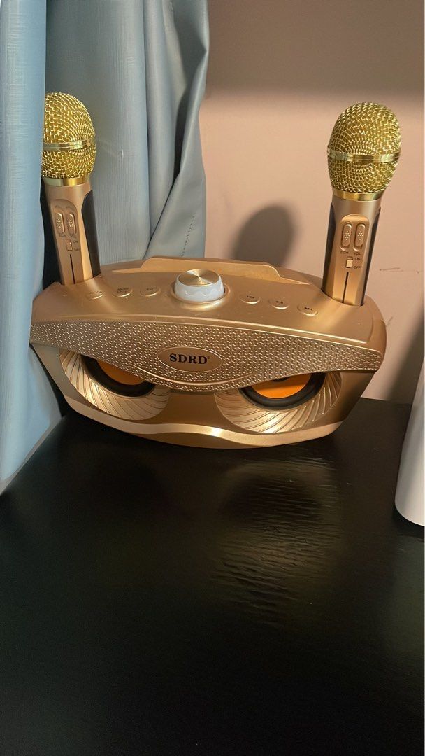SDRD Bluetooth speaker, Audio, Microphones on Carousell