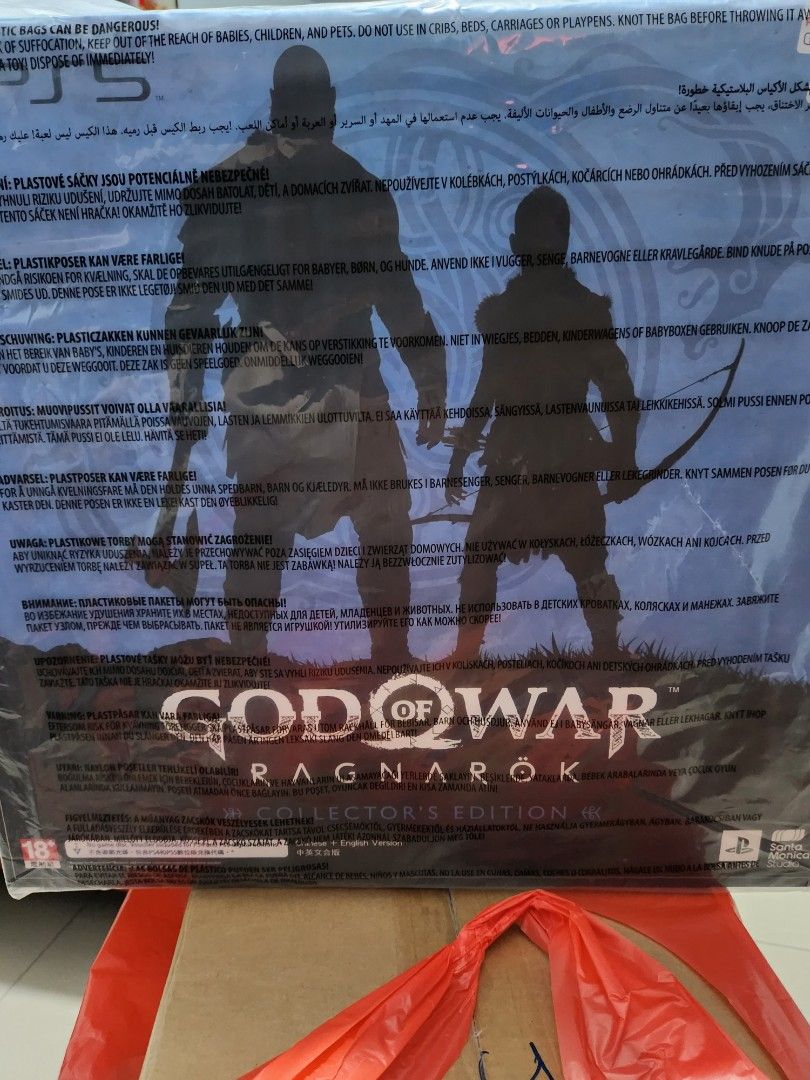 (last 2 in stock) Sealed God of War Ragnarok Collector's Edition, Video ...