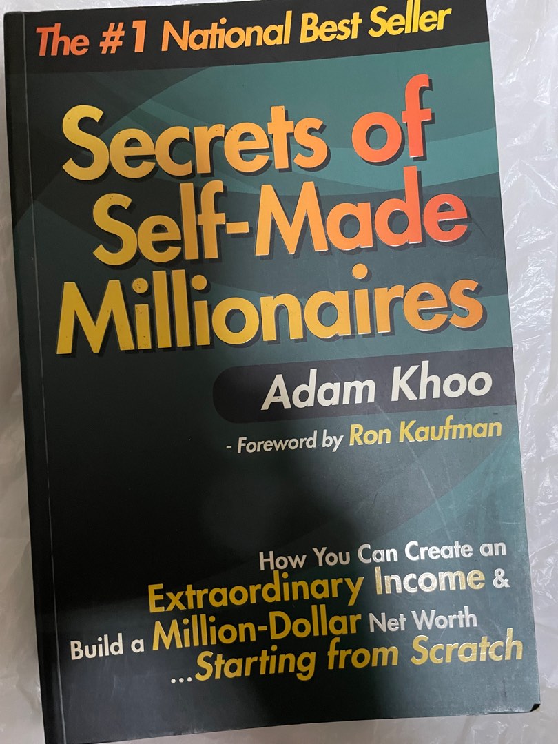 secrets of self made millionaires Adam Khoo, Hobbies & Toys, Books ...