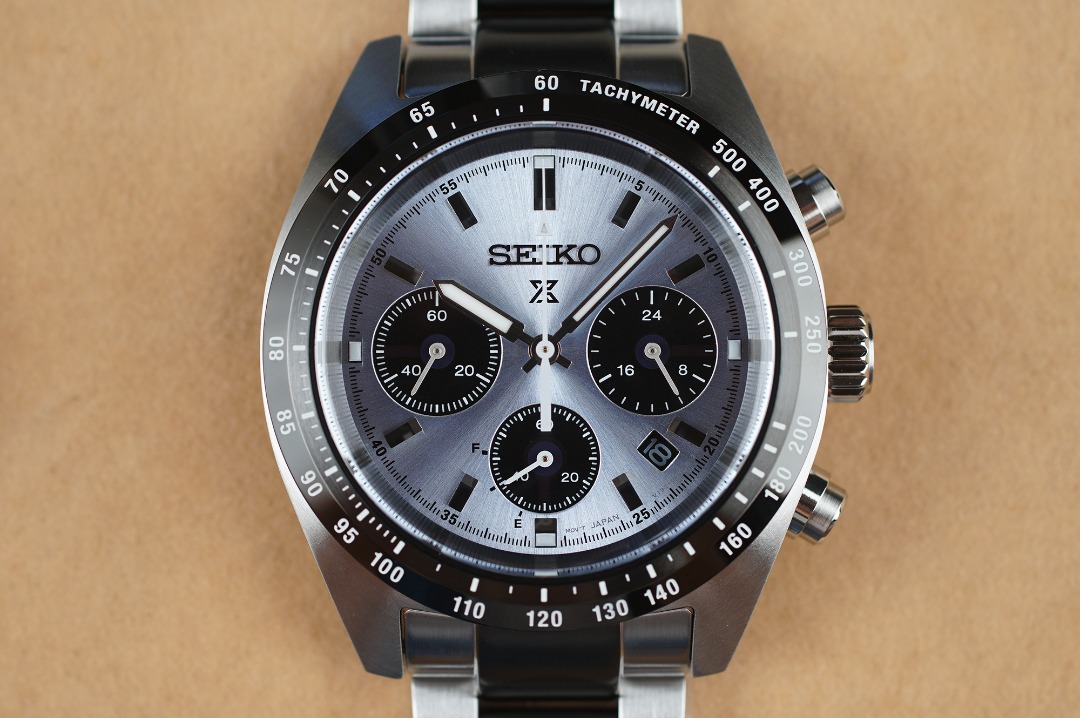 Seiko SSC909 Speedtimer Ice Blue Chronograph LE10000, Men's Fashion ...