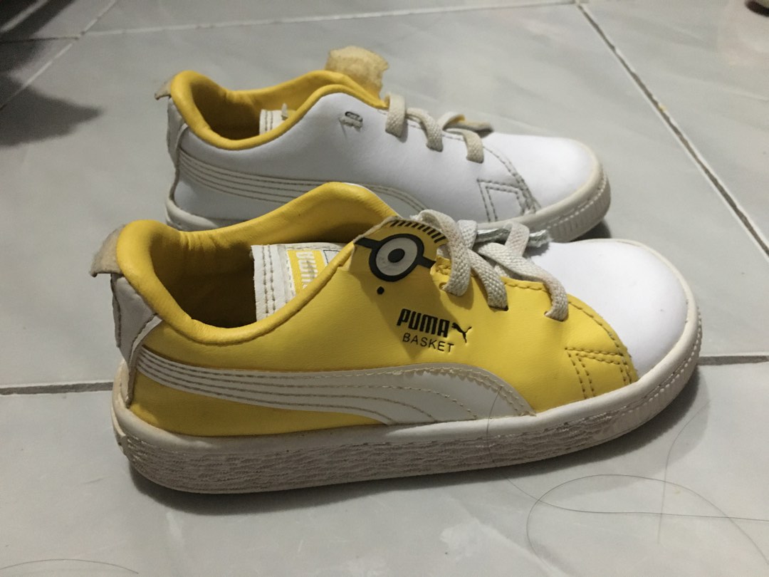 Sepatu puma anak minion original, Bayi & Anak, Lainnya di Carousell