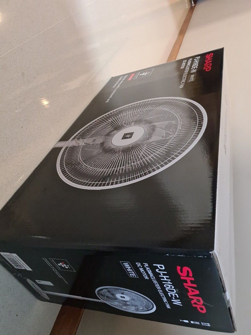 Sharp Plasmacluster Electric Fan DC Motor, Furniture & Home Living ...