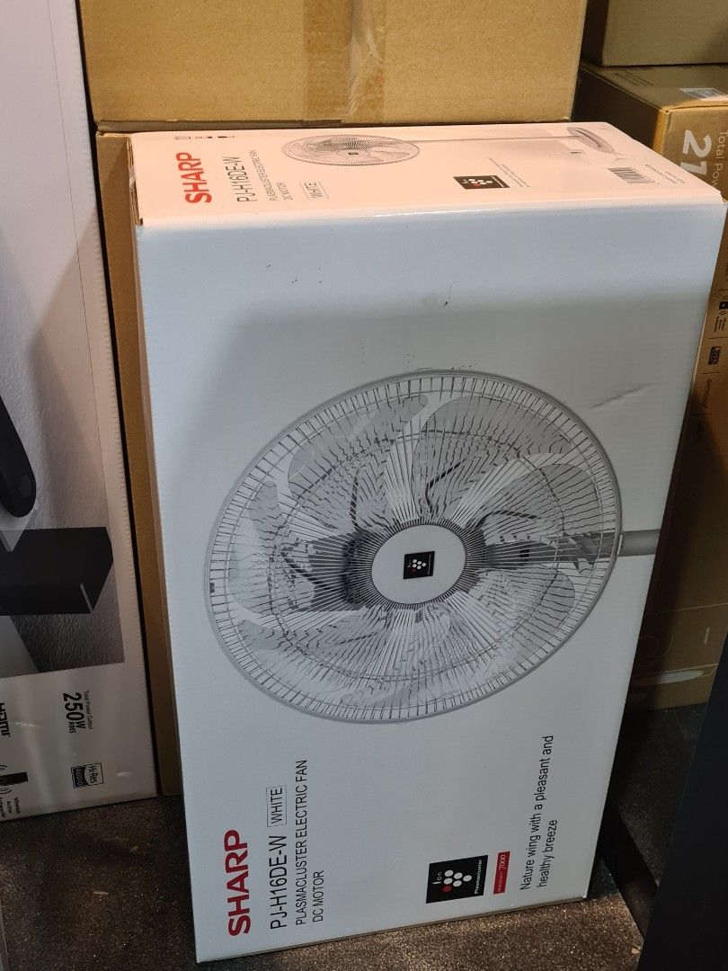 Sharp Plasmacluster Electric Fan DC Motor, Furniture & Home Living ...