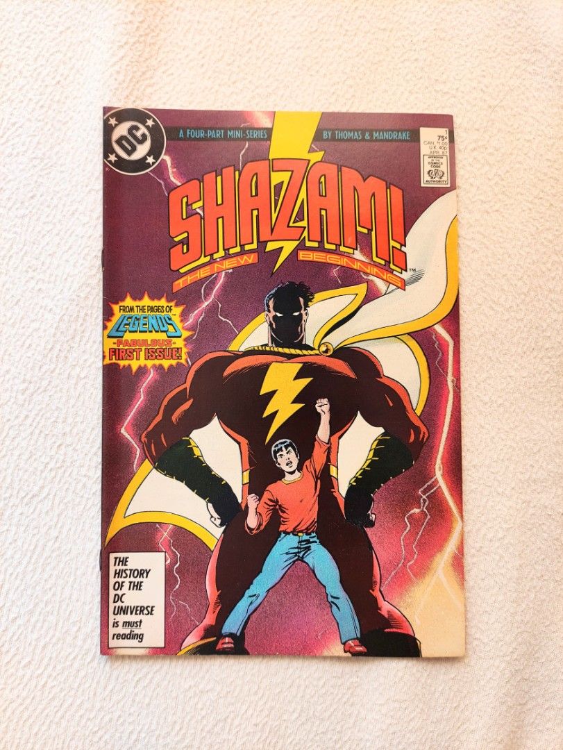 Shazam #1 the new beginning, Hobbies & Toys, Books & Magazines, Comics ...