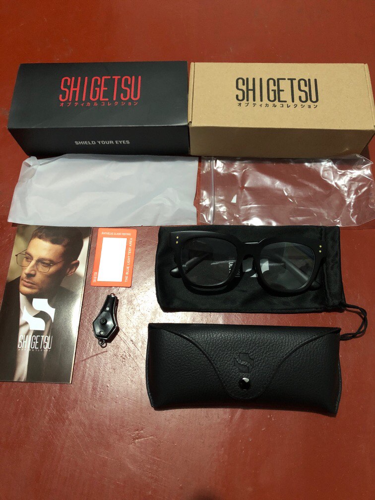 Shigetsu Glasses MATSUDO, Men's Fashion, Watches & Accessories ...