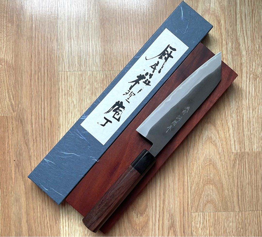 Shiro Kamo AS Bunka 165mm with Rosewood Handle, Furniture & Home Living ...