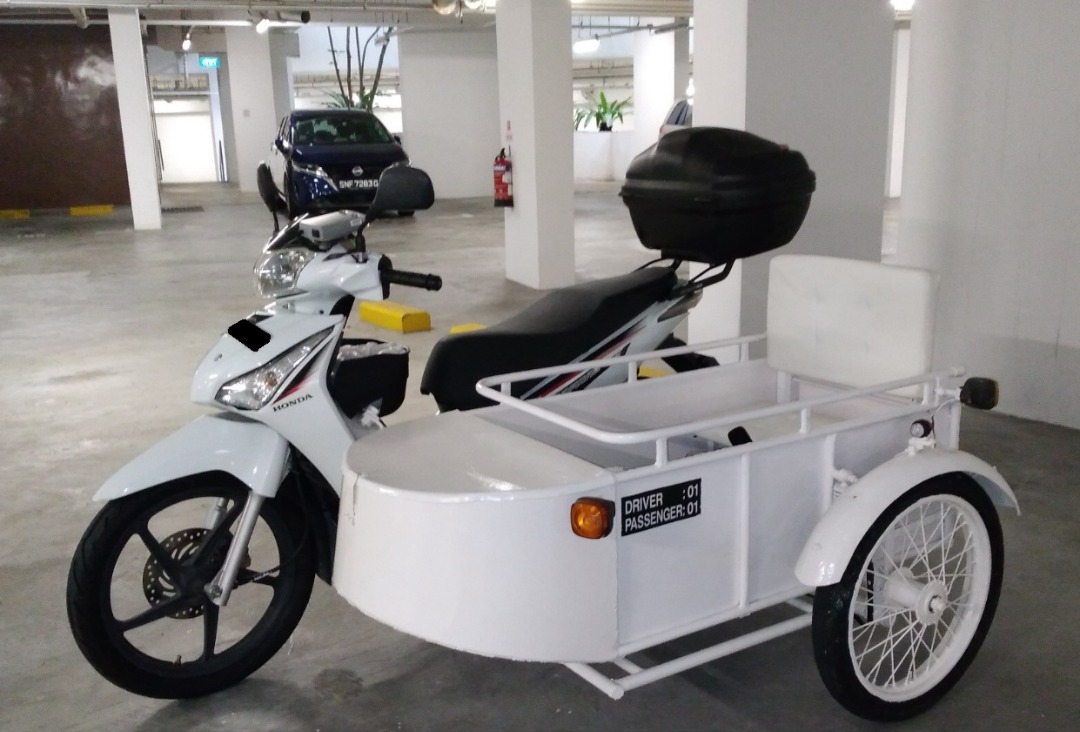 Sidecar converted, Motorcycles, Motorcycle Accessories on Carousell