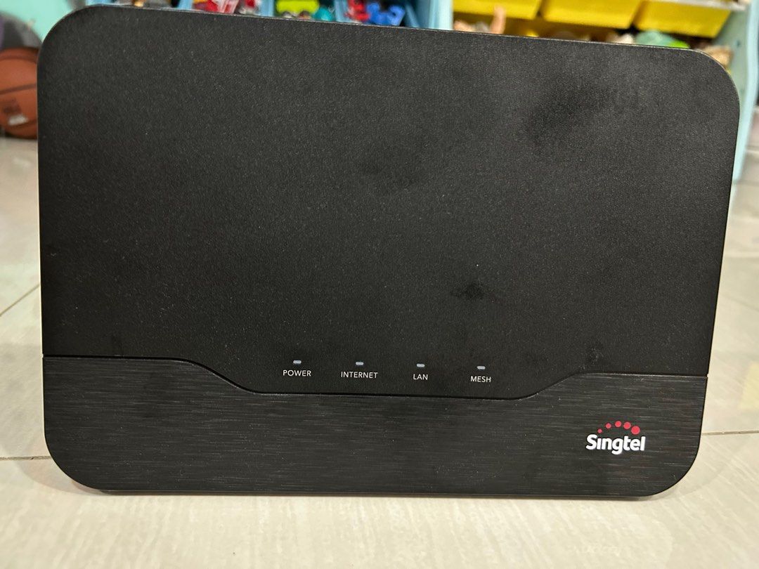 Singtel mesh router, Computers & Tech, Office & Business Technology on ...
