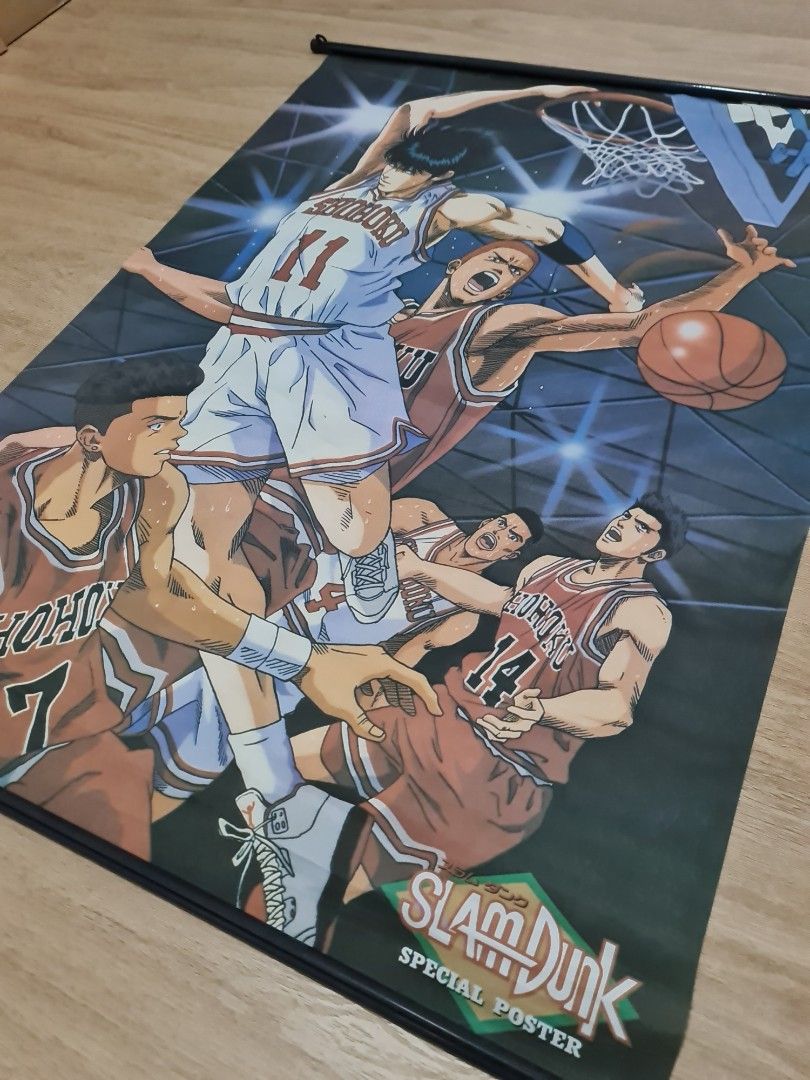 Slam Dunk Poster, Hobbies & Toys, Memorabilia & Collectibles, Fan ...