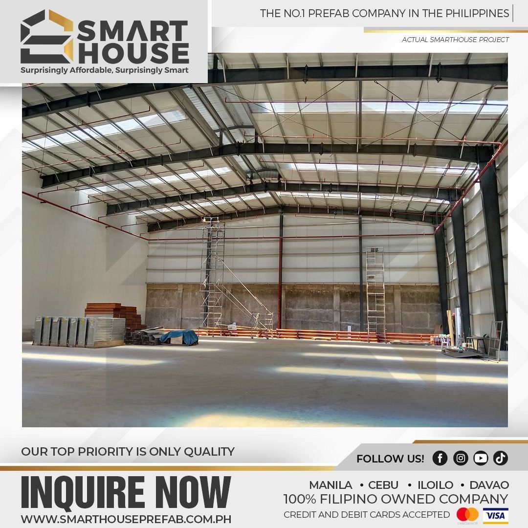 SMARTHOUSE PREFAB WAREHOUSE PRE-ENGINEERED BUILDING, Commercial ...