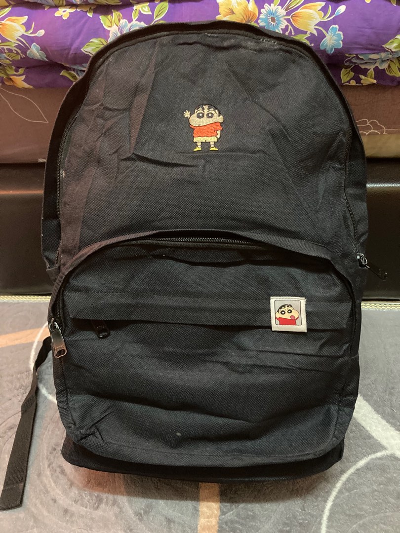 SPAO x Shin Chan Shinchan Backpack school bag/ laptop bag, Men's ...