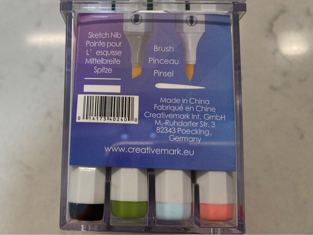 Spectra AD brush markers set of 24 alcohol based markers, Hobbies ...