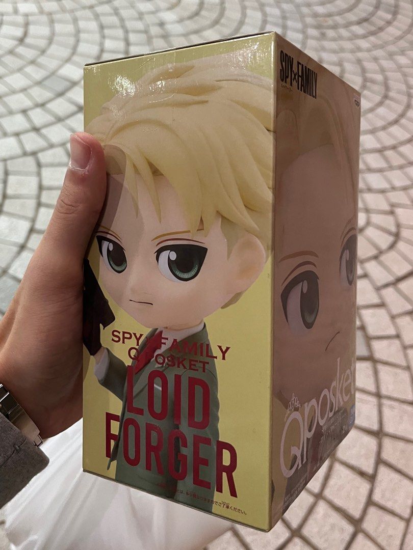 Spy X family 洛伊德 佛傑 loid forger 黃昏 特務 Qposket figure banpresto 景品, 興趣及 ...