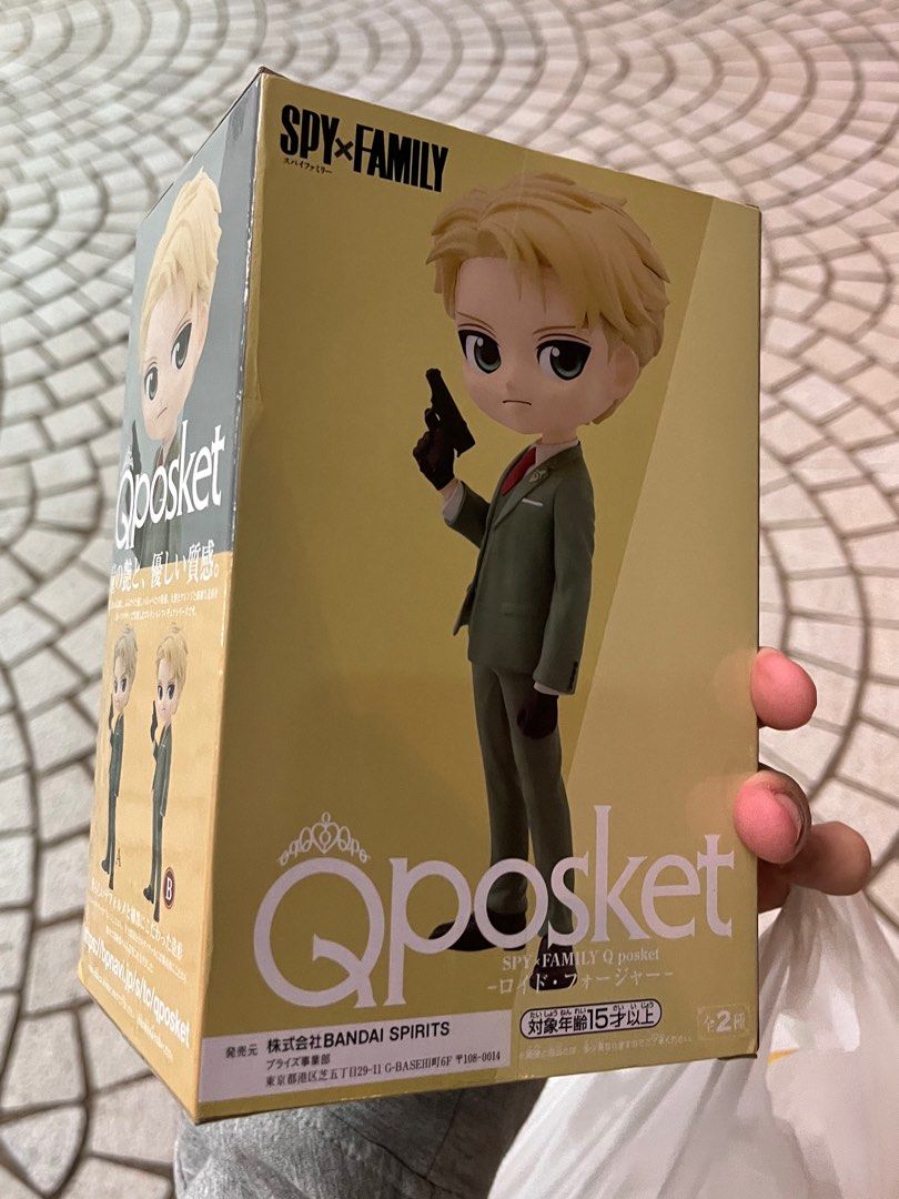 Spy X family 洛伊德 佛傑 loid forger 黃昏 特務 Qposket figure banpresto 景品, 興趣及 ...
