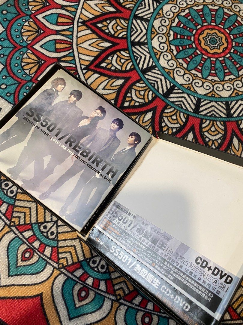 SS501 Rebirth Deluxe Album KPop Collectible, Hobbies & Toys, Memorabilia & Collectibles, K-Wave ...