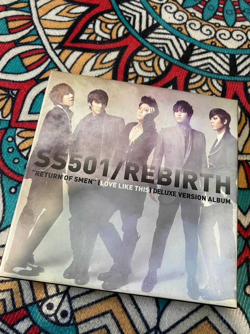 SS501 Rebirth Deluxe Album KPop Collectible, Hobbies & Toys, Memorabilia & Collectibles, K-Wave ...