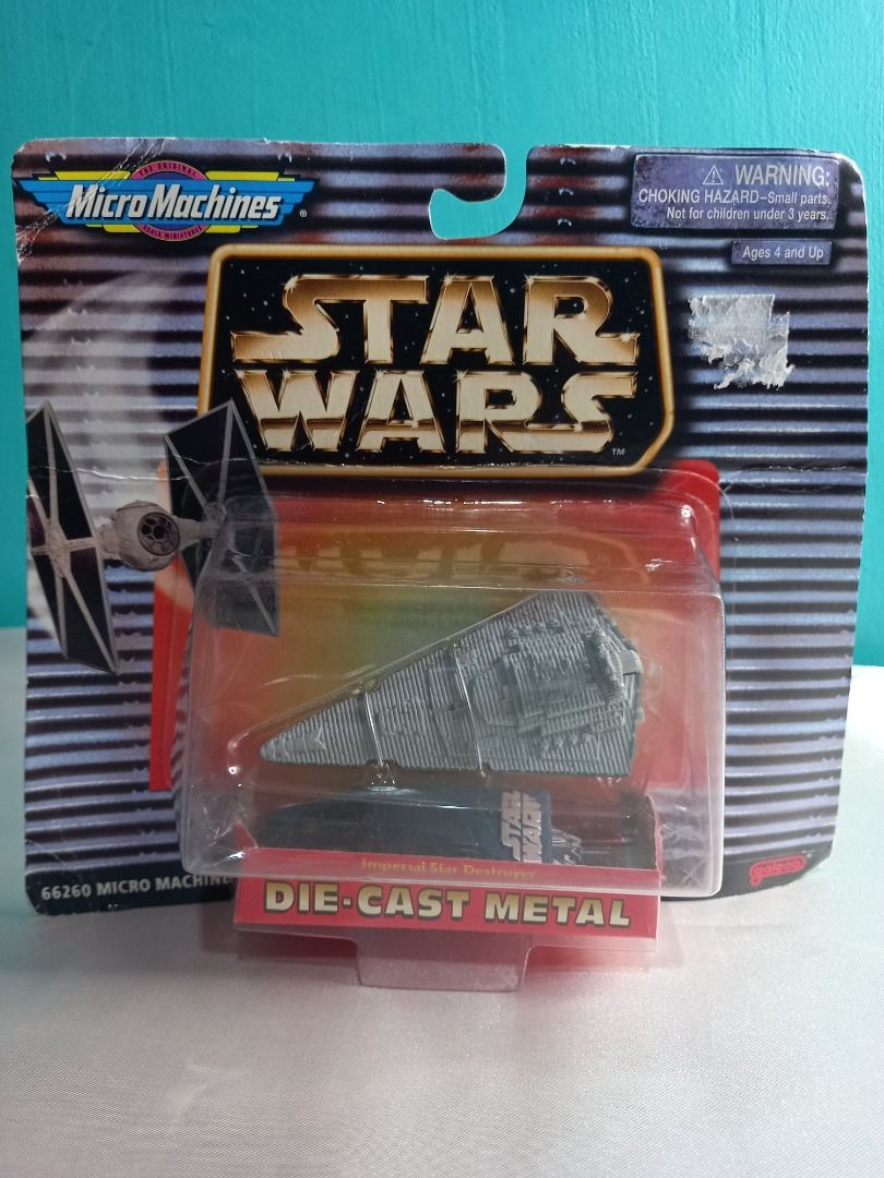 STAR WARS "Imperial Star Destroyer" Micro Machines Die-Cast Metal ...