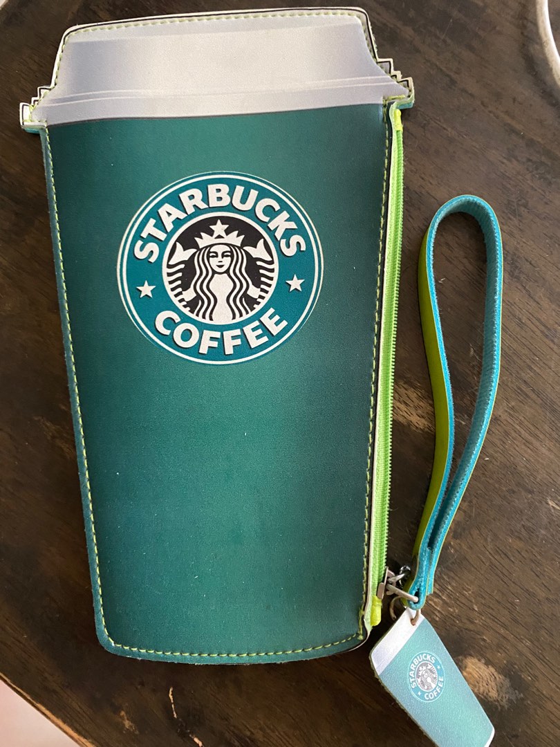 starbucks pouch, Women's Fashion, Bags & Wallets, Purses & Pouches on ...