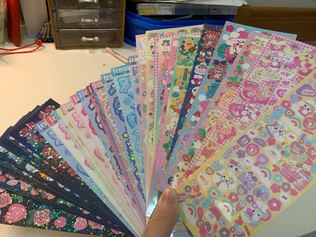 Sticker grab bag, Hobbies & Toys, Stationery & Craft, Other Stationery ...