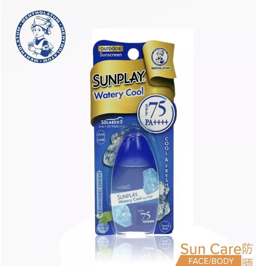 Sunplay Watery Cool Sunscreen, Beauty & Personal Care, Face, Face Care ...