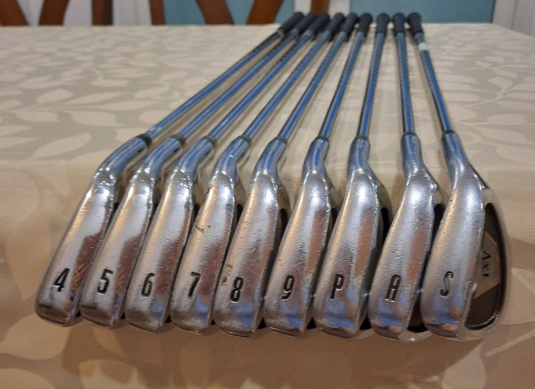 S-YARD Seiko TX-V Iron Full Set R-Flex Steel Shaft, Sports Equipment ...