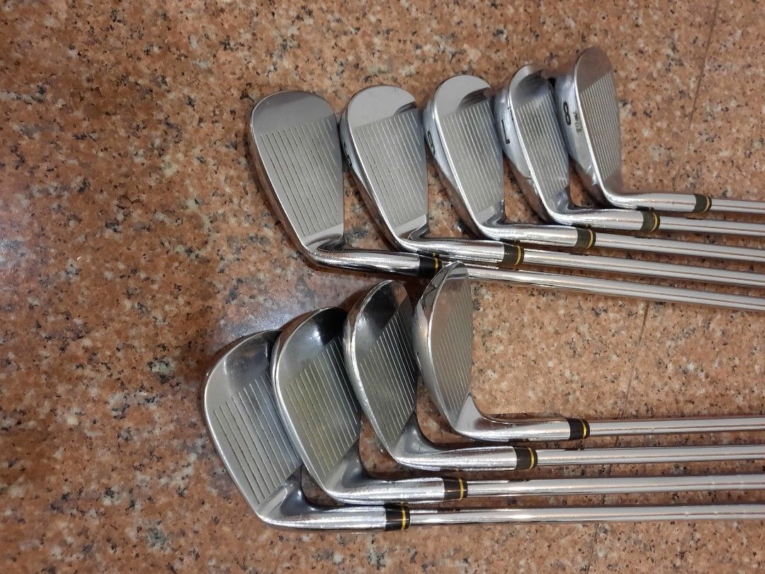 S-YARD Seiko TX-V Iron Full Set R-Flex Steel Shaft, Sports Equipment ...