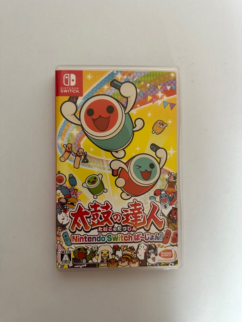 Taiko No Tatsujin Drum game Nintendo Switch game, Video Gaming, Video ...