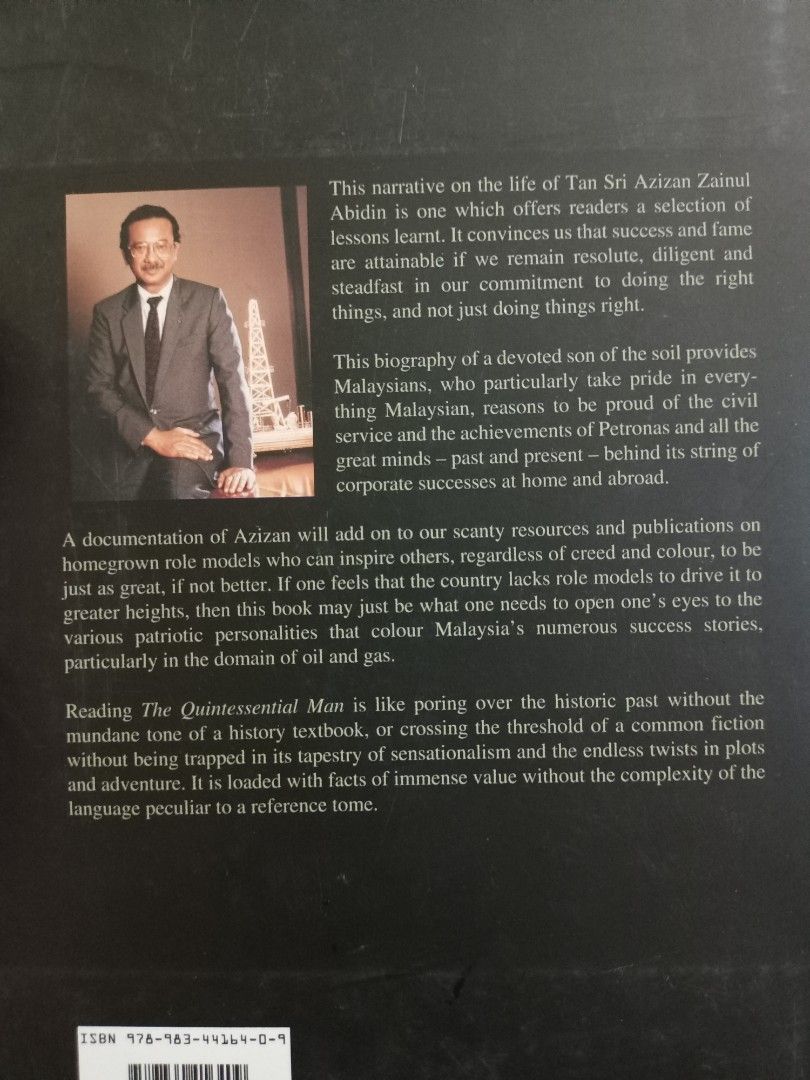 Tan Sri Azizan Zainul Abidin, Hobbies & Toys, Books & Magazines ...