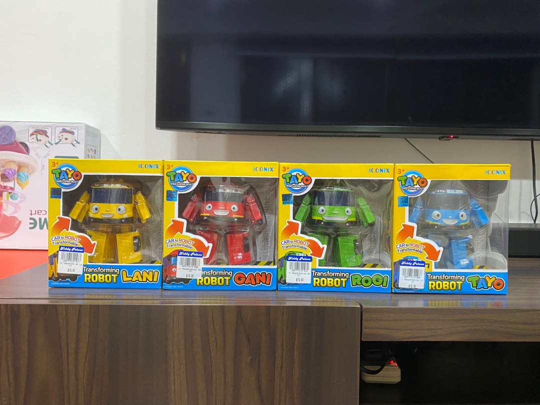 tayo transforming robot, Hobbies & Toys, Toys & Games on Carousell