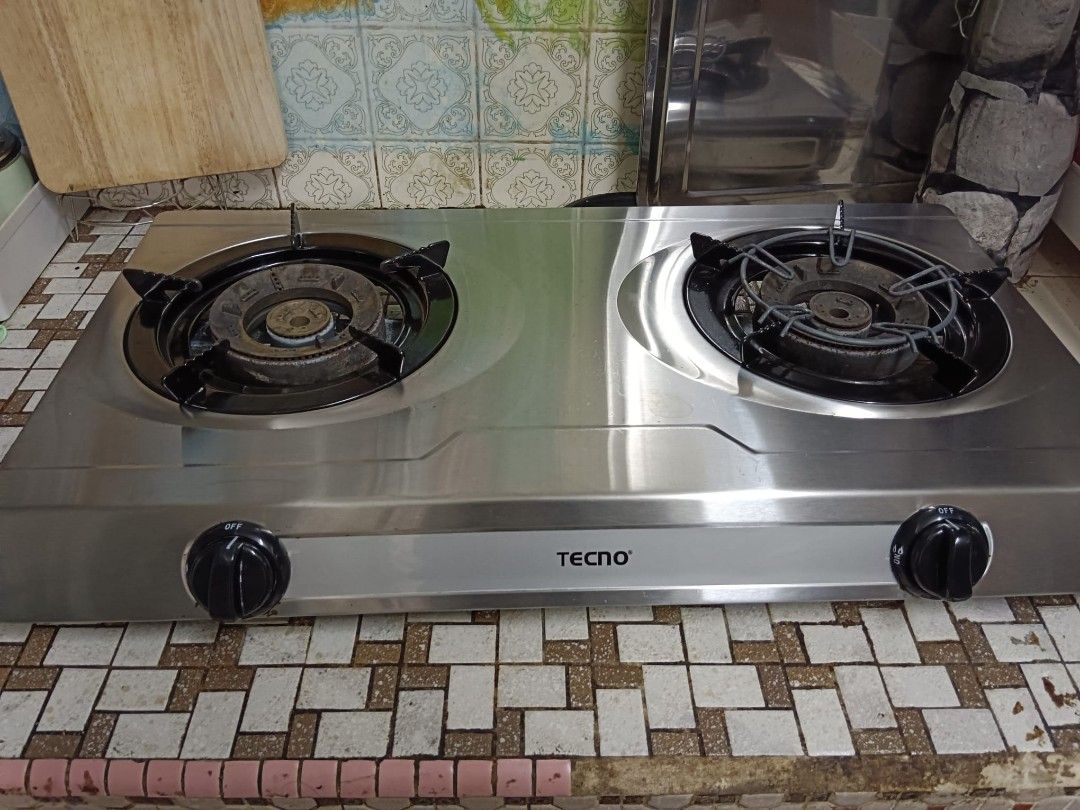 TECNO Gas Stove good condition to buyer, TV & Home Appliances, Kitchen ...