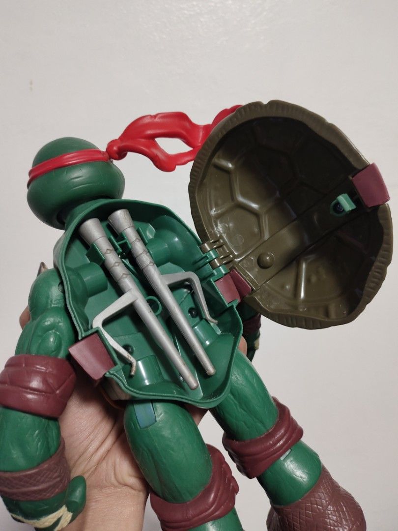 Teenage Mutant Ninja Turtles Battle Shell Raphael, Hobbies & Toys, Toys ...