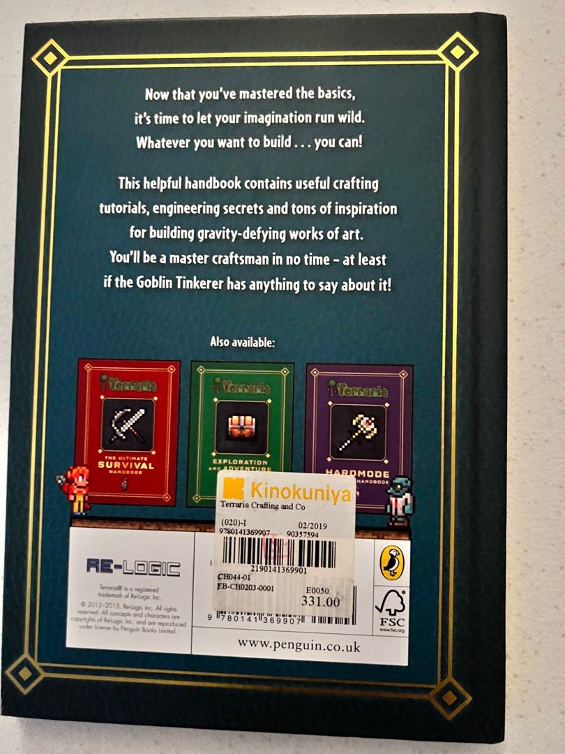 Terraria book, Hobbies & Toys, Books & Magazines, Children's Books on ...