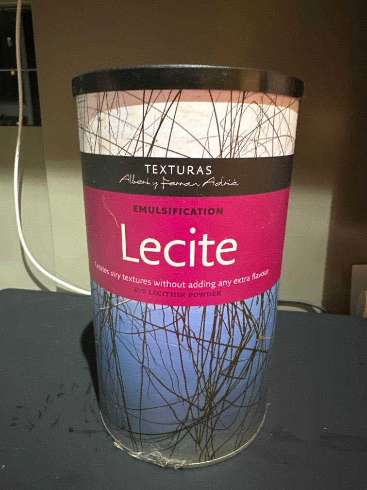 Texturas Lecite 300g 分子料理 泡泡 粉末 bubbles powder , 嘢食 & 嘢飲, 其他食物及飲料 ...